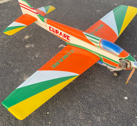 Varlocity Laser & Models. Curare 64" 60 Size Aerobatic Model Kit ...